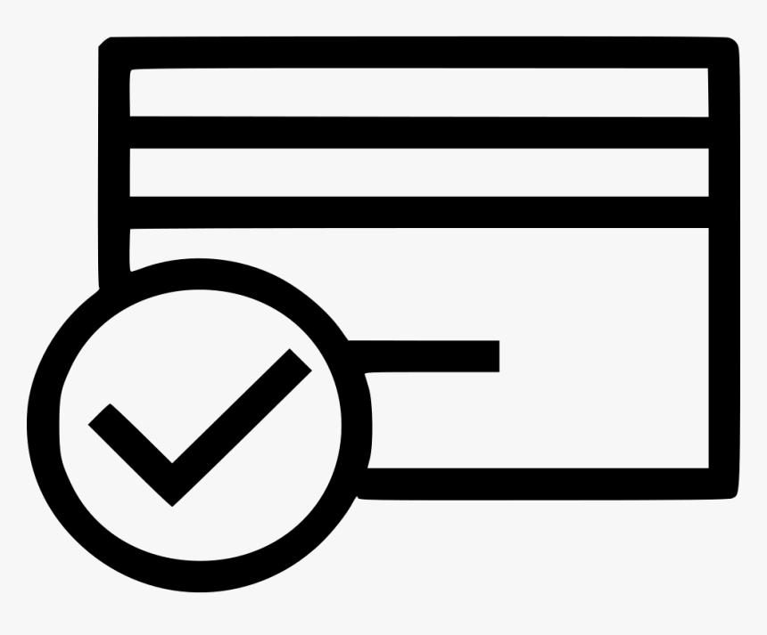 Credit Card Check, HD Png Download , Transparent Png Image - PNGitem