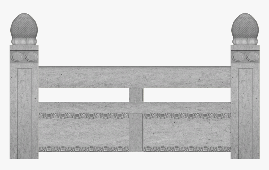 Low Ornate Chinese Fence, HD Png Download , Transparent Png Image - PNGitem