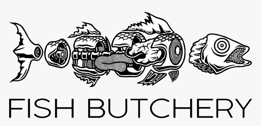 Fish Butchery Logo Black Png, Transparent Png , Transparent Png Image ...