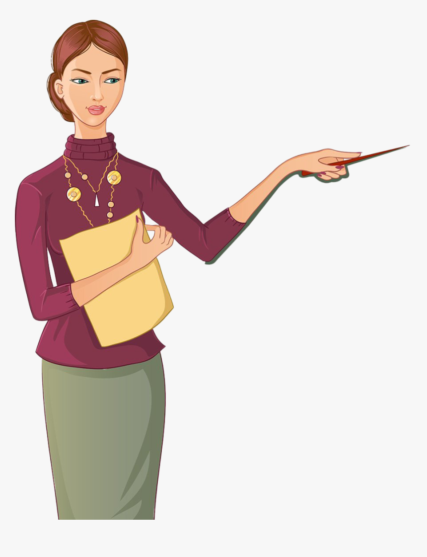 Female Teacher Clipart