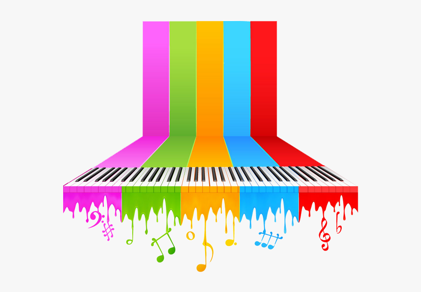 Transparent Color Music Notes Png, Png Download , Transparent Png Image ...