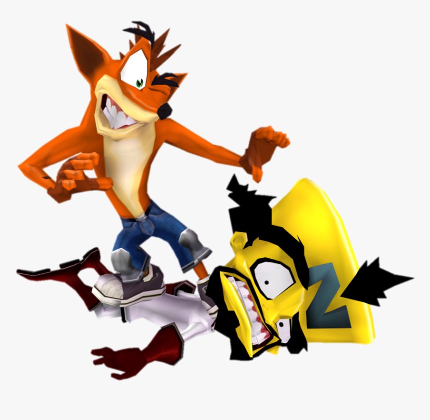 Crash Bandicoot And Cortex Png , Png Download, Transparent Png ...
