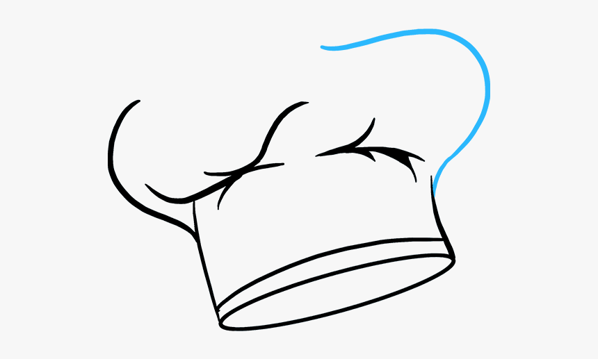 How To Draw Chef Hat, HD Png Download , Transparent Png Image - PNGitem