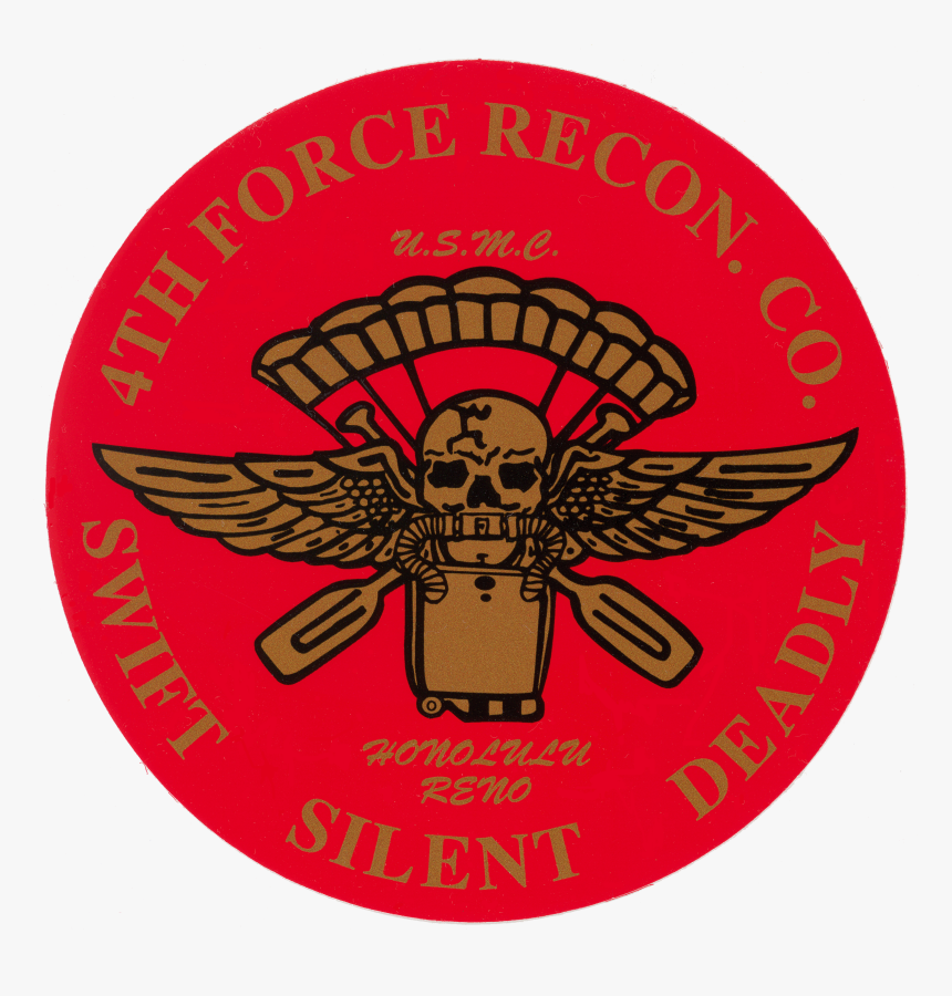 4th Force Reconnaissance Company Insignia, HD Png Download ...