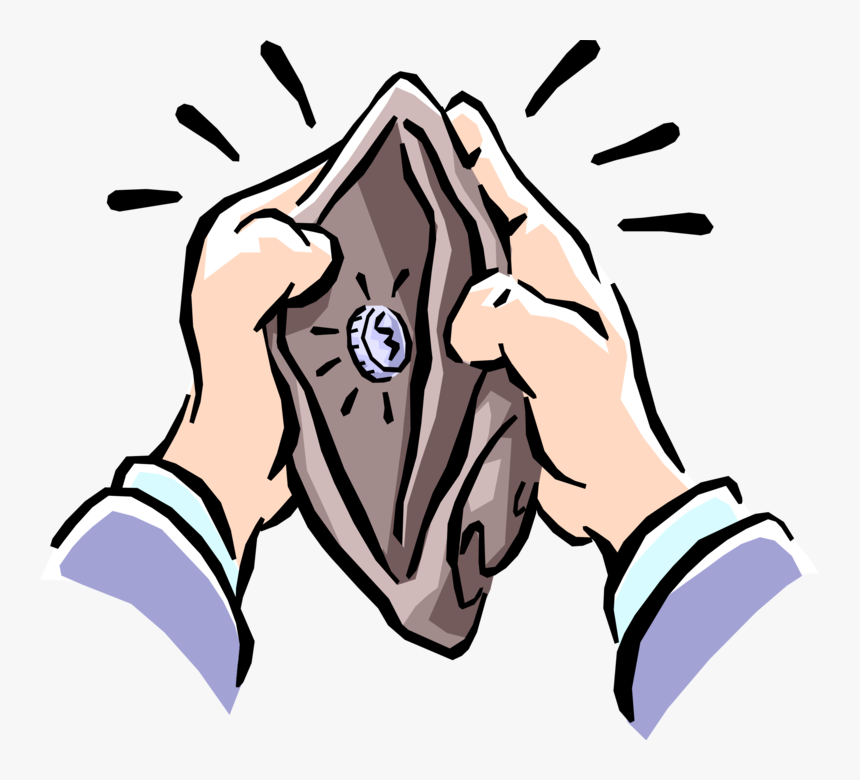 Transparent Empty Wallet Clipart, HD Png Download , Transparent Png ...