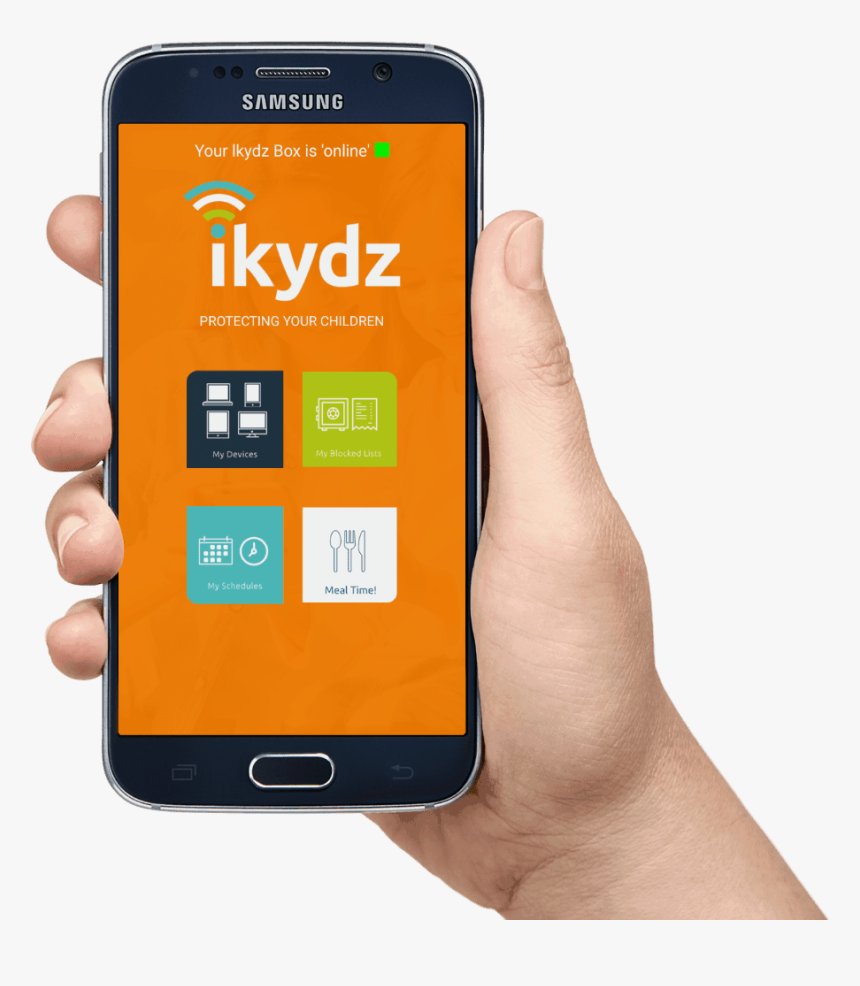 Ikydz App Hand, HD Png Download , Transparent Png Image - PNGitem
