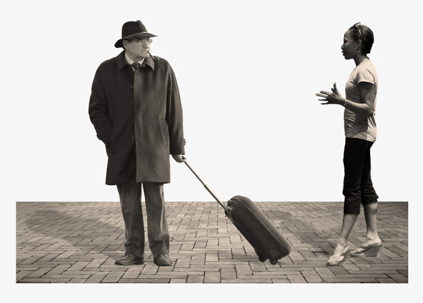 Transparent People Standing And Talking Png, Png Download , Transparent ...