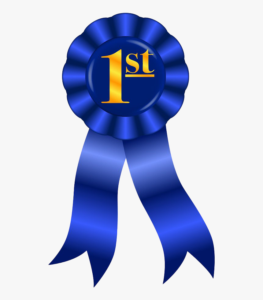 Blue Ribbon First Place Png Free Download, Transparent Png ...
