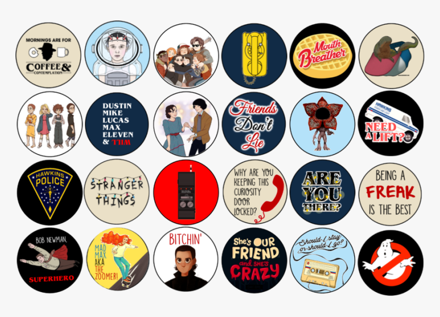 Stranger Things Icons , Png Download, Transparent Png , Transparent Png ...