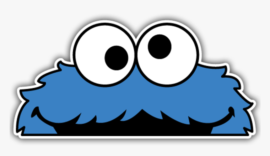 Cookie Monster Kitchen Aid Decal , Png Download, Transparent Png ...