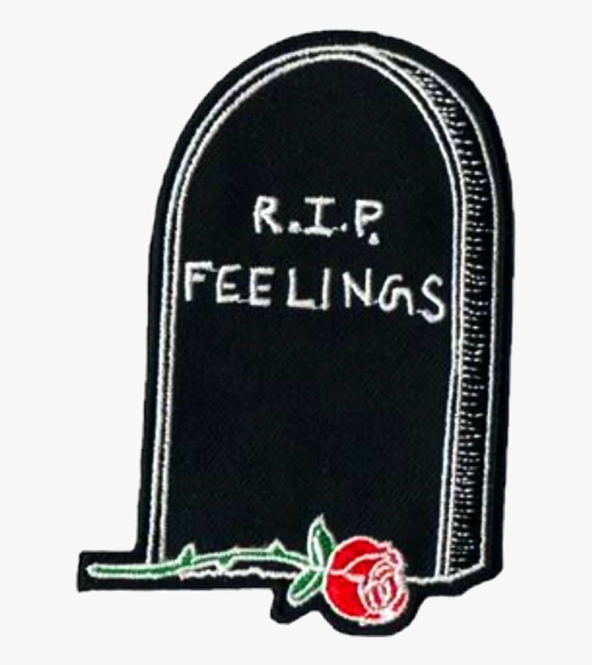 #patch #death #rose #black #rad #emo #punk #grave #gravestone - Rip ...