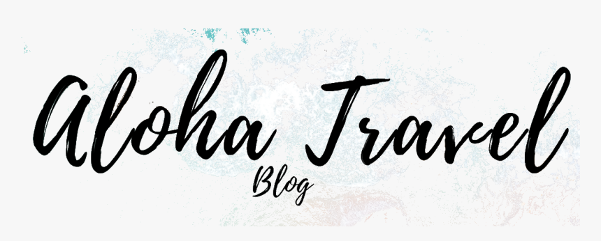 Aloha Travel Blog - Calligraphy, HD Png Download , Transparent Png ...