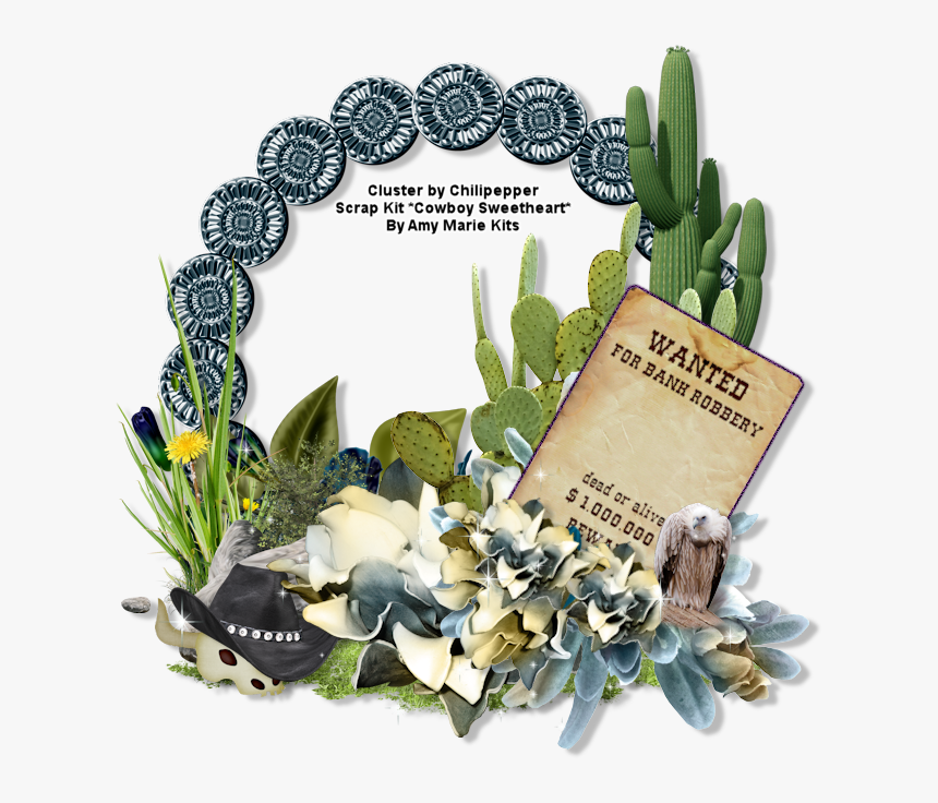 Frame Transparent Cowboy Design, HD Png Download , Transparent Png ...