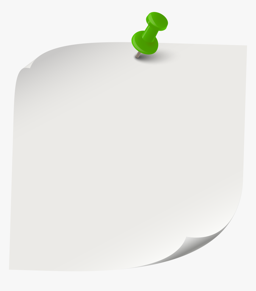 White Sticky Note Png Clip Art - White Sticky Note Png, Transparent Png ...