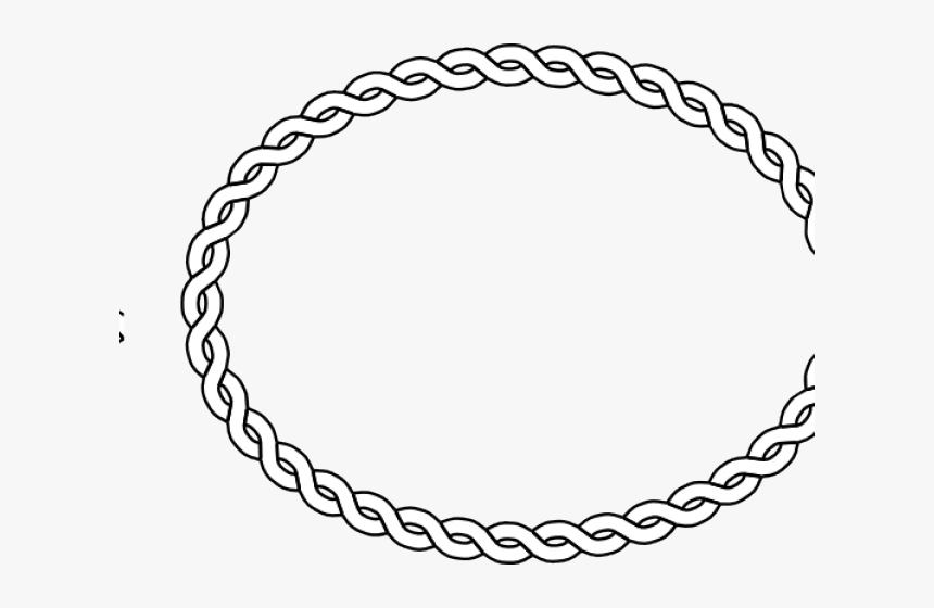 Oval Clipart Rope - Ornament Circle Vector Free, HD Png Download ...