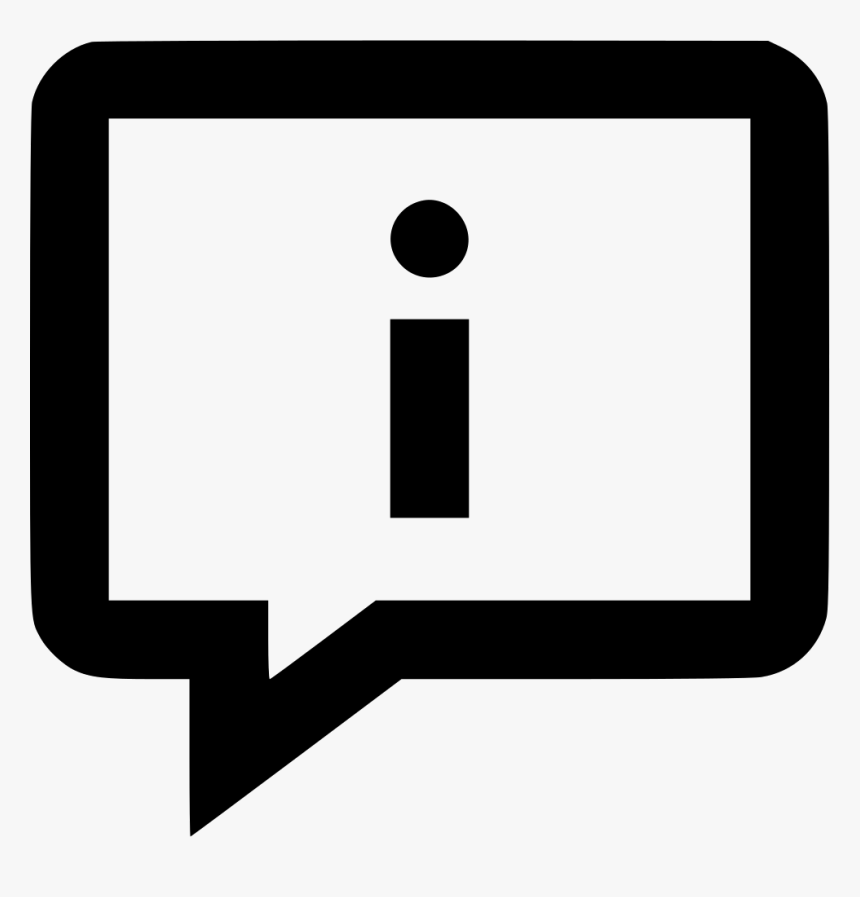 Square Information - Icon Png Alert White, Transparent Png ...