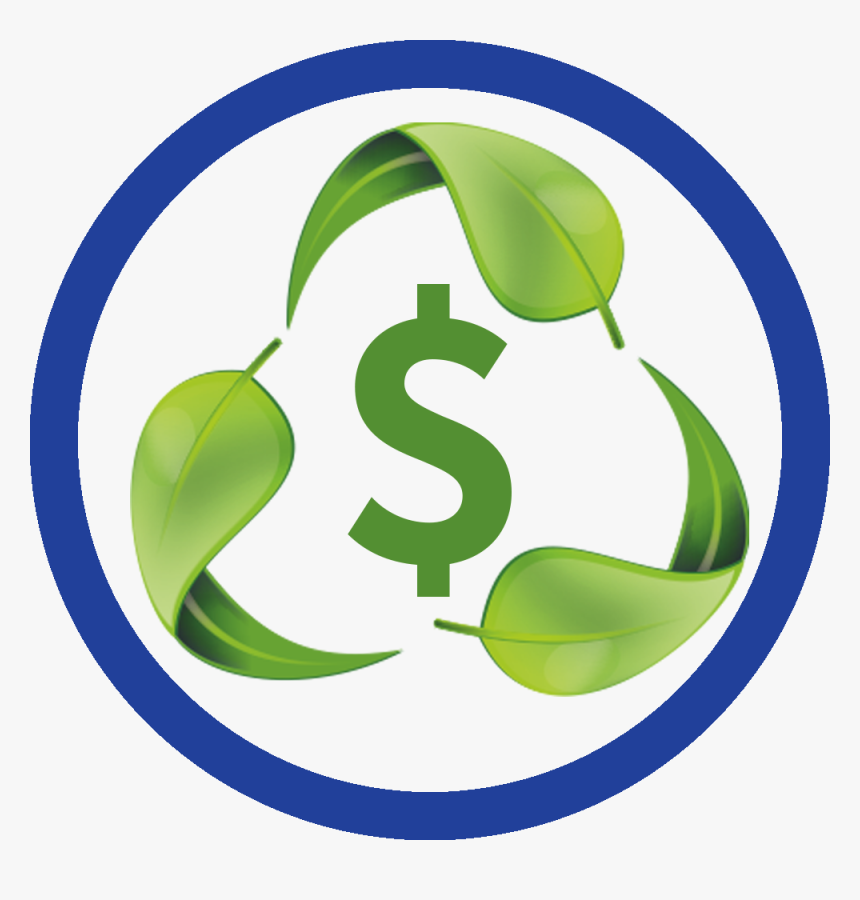 Financing Green Energy Projects - Recycle Symbol With Leaf Png ...