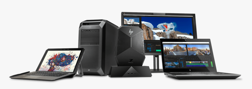 Nab 2018 Avid - Hp Z Workstation Family, HD Png Download , Transparent ...