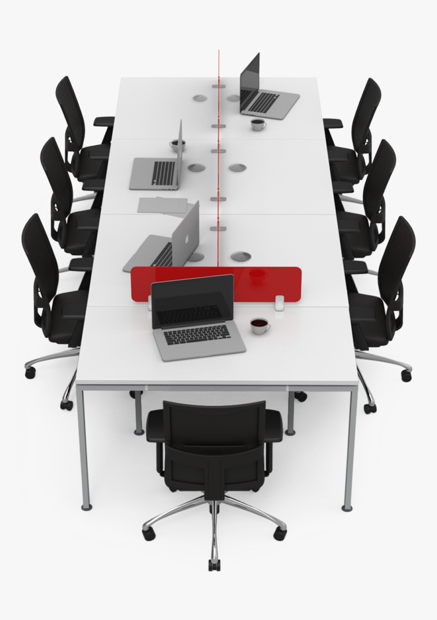 Linear Team Office Workstation - Team Work Station Png, Transparent Png ...