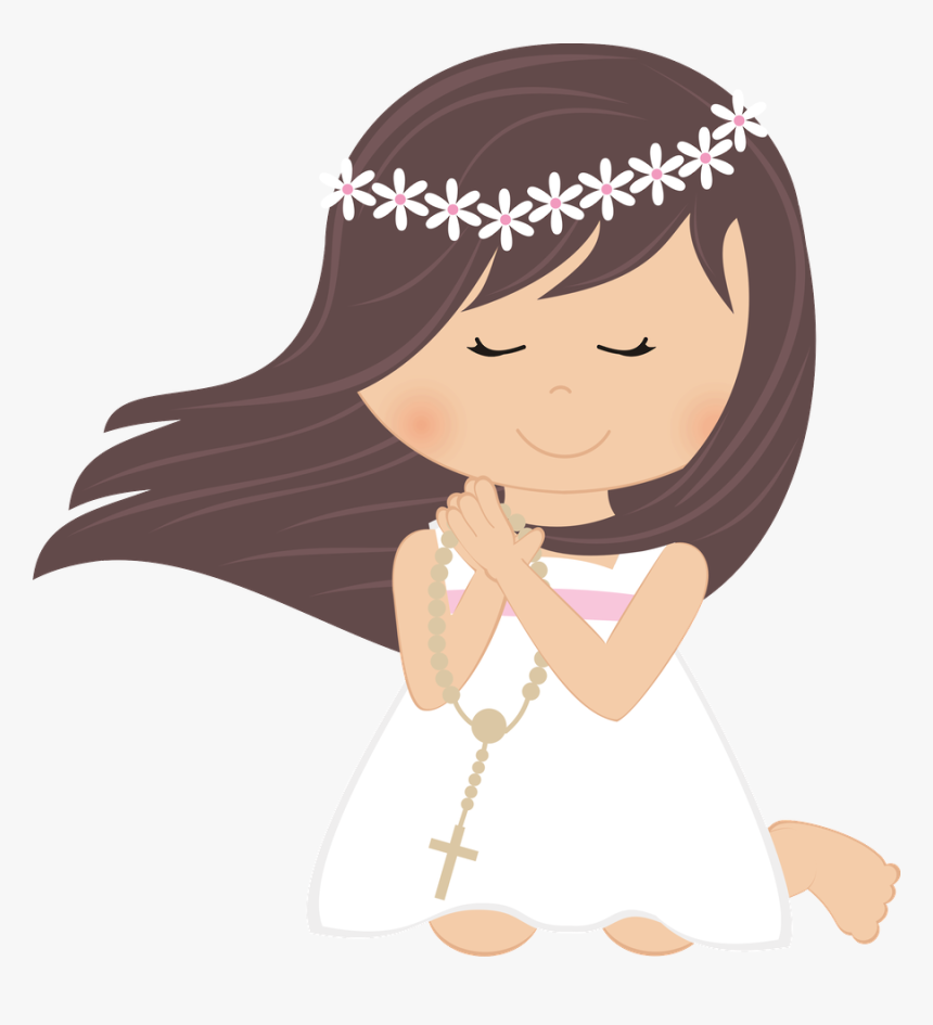 First Communion Girl Png - Communion Girl Clipart, Transparent Png ...