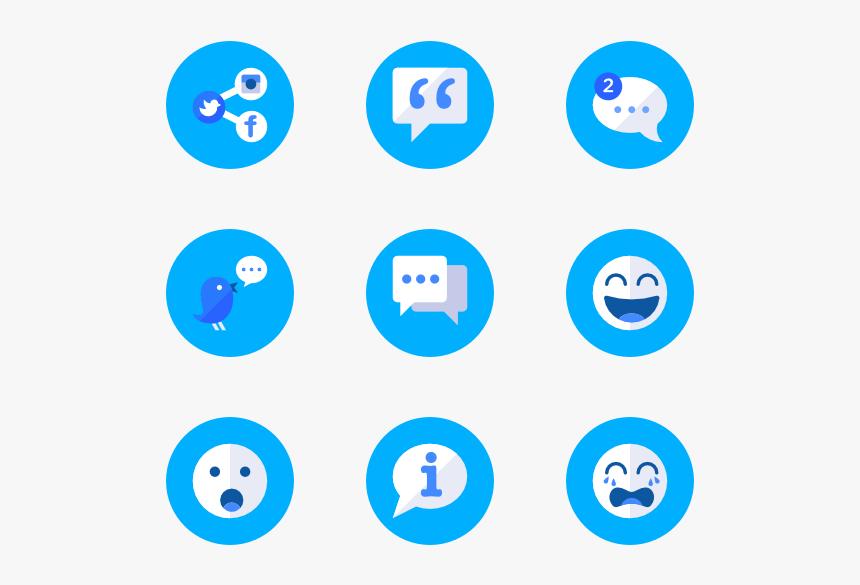 Essential Set - Vector Icon Blue Png, Transparent Png , Transparent Png ...