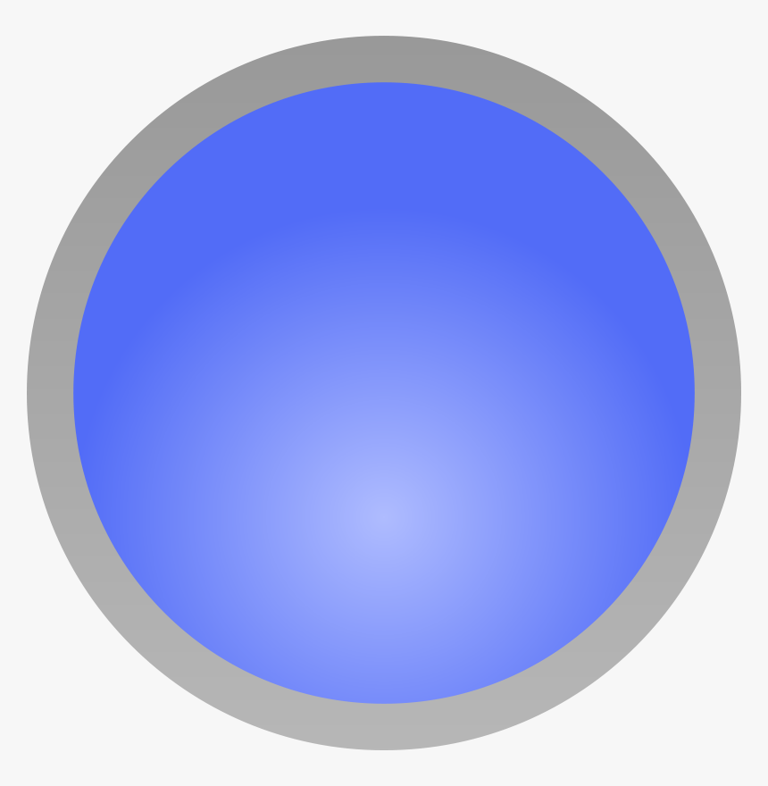 Blue, Circle, Round, Button, Gradient, Symbol, Icon - Blue Circle With ...