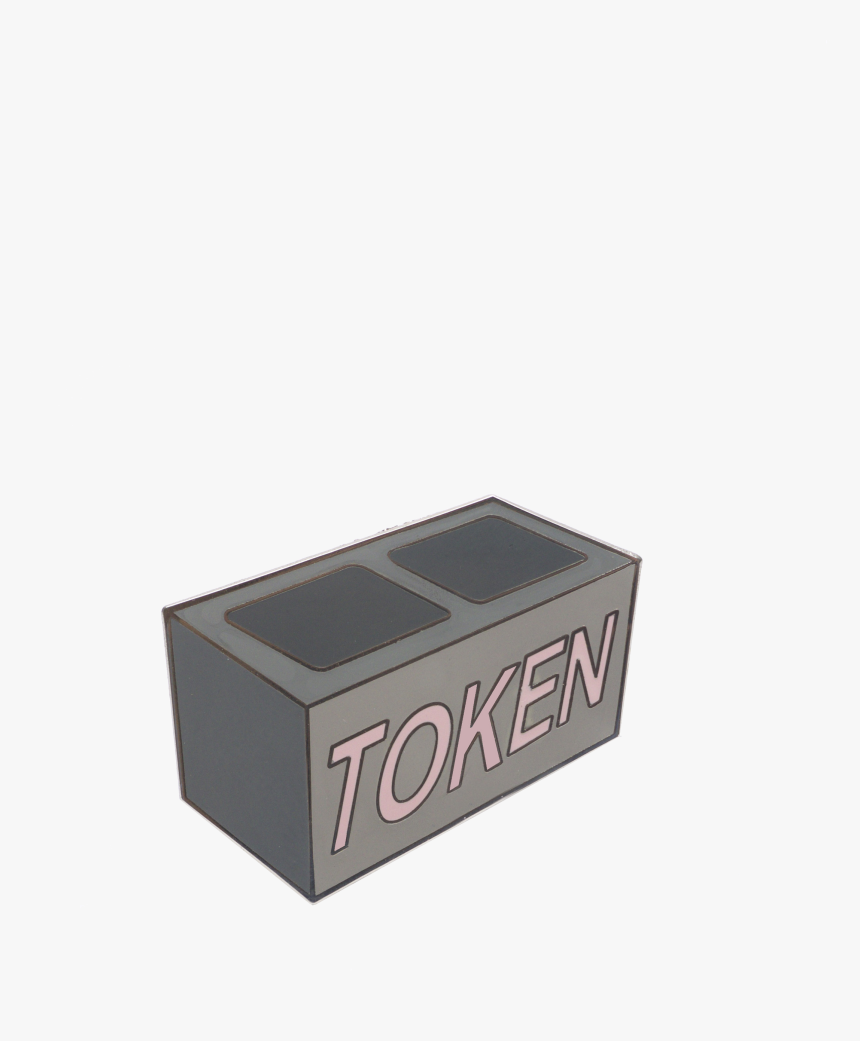 Token Cinder Block Pin - Box, HD Png Download , Transparent Png Image ...