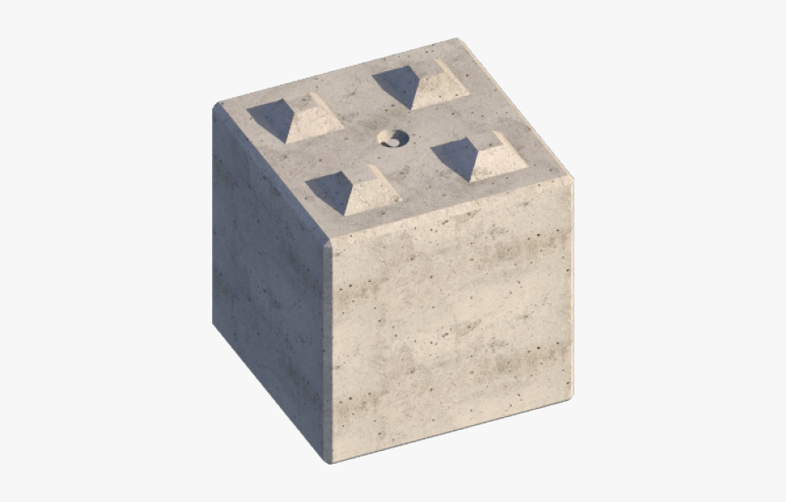 Legato Interlocking Concrete Block Lg4 - Concrete Flood Blocks, HD Png ...