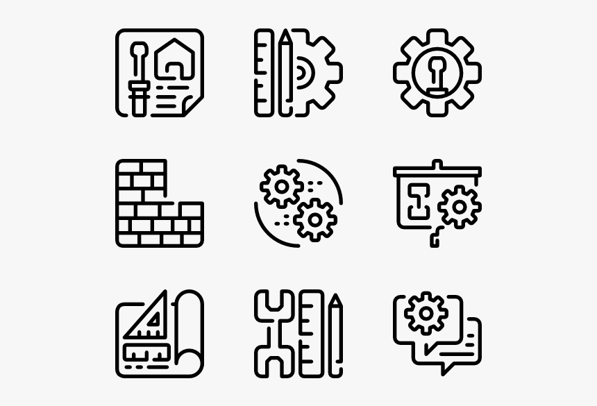 Engineering - Pixel Icons, HD Png Download , Transparent Png Image ...