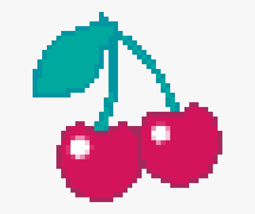 Cherry Pixel Art, HD Png Download , Transparent Png Image - PNGitem