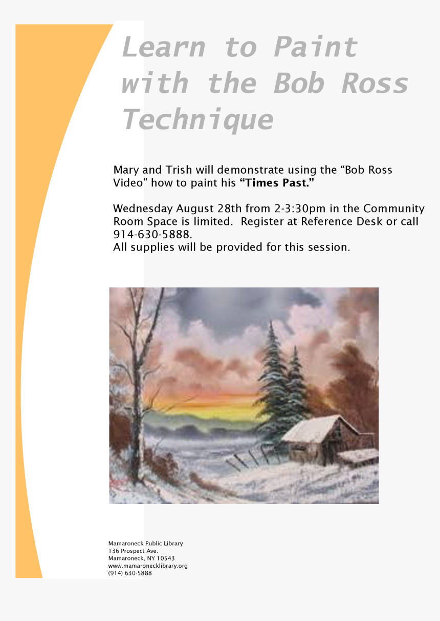 Bob Ross Png, Transparent Png , Transparent Png Image - PNGitem