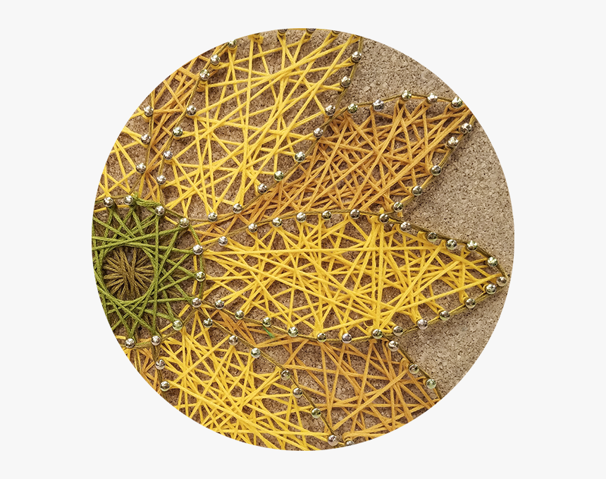 Spring Flower String Art Kit, HD Png Download , Transparent Png Image ...