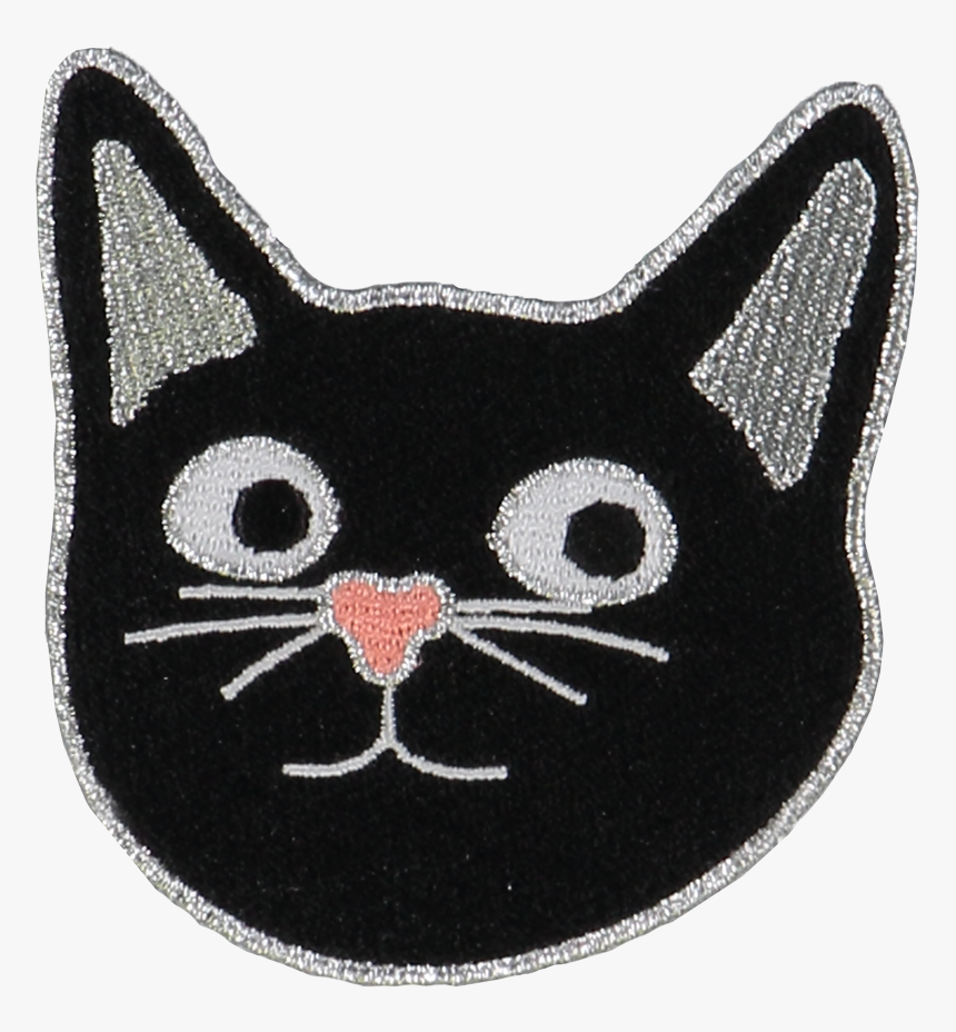 Cat Face Sticker Patch , Png Download, Transparent Png , Transparent ...