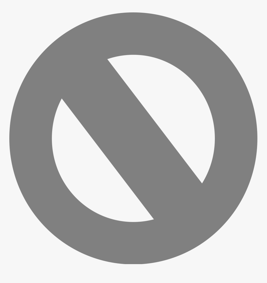 Crossed Out Circle Png, Transparent Png , Transparent Png Image - PNGitem