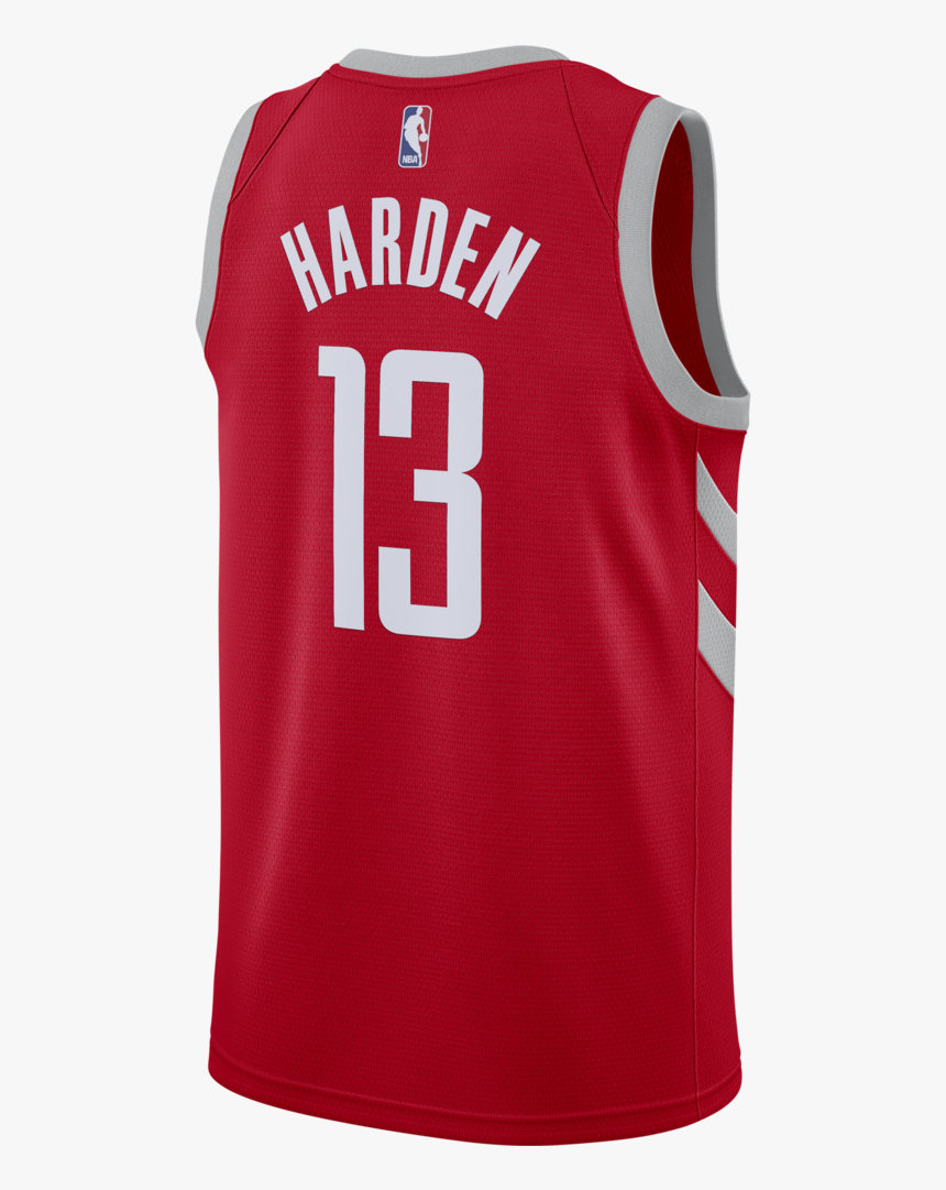 Men S Houston Rockets Nike James Harden Icon Edition, HD Png Download ...