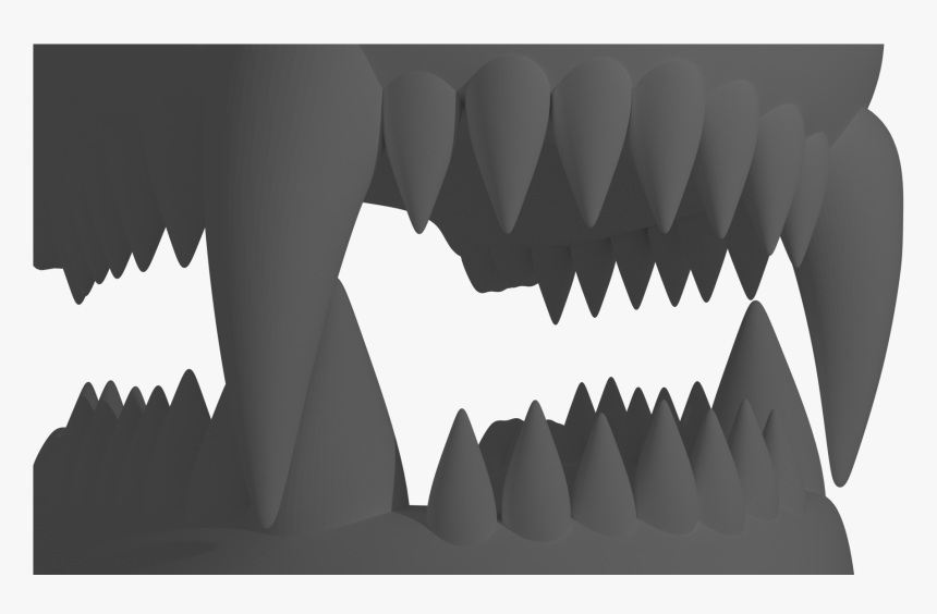 Daily 3d- Fangs, HD Png Download , Transparent Png Image - PNGitem