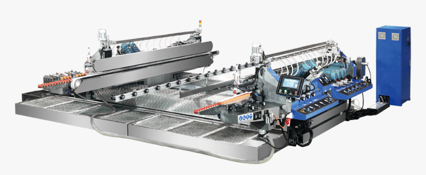 Hiseng Hsd Glass Straight Line Double Edging Machine, HD Png Download ...