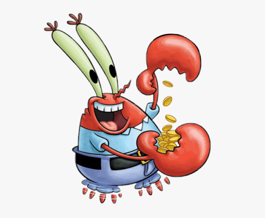Mr Krabs Transparent