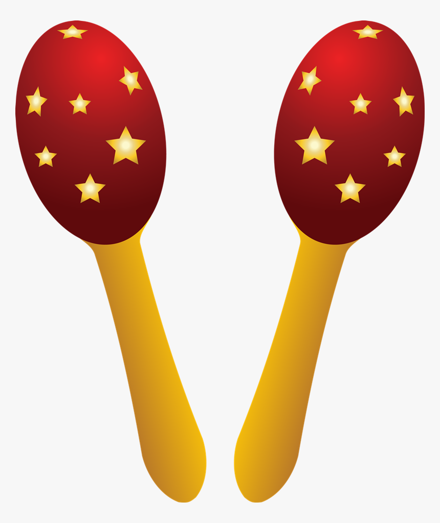 Red Maracas Clip Art, HD Png Download , Transparent Png Image - PNGitem