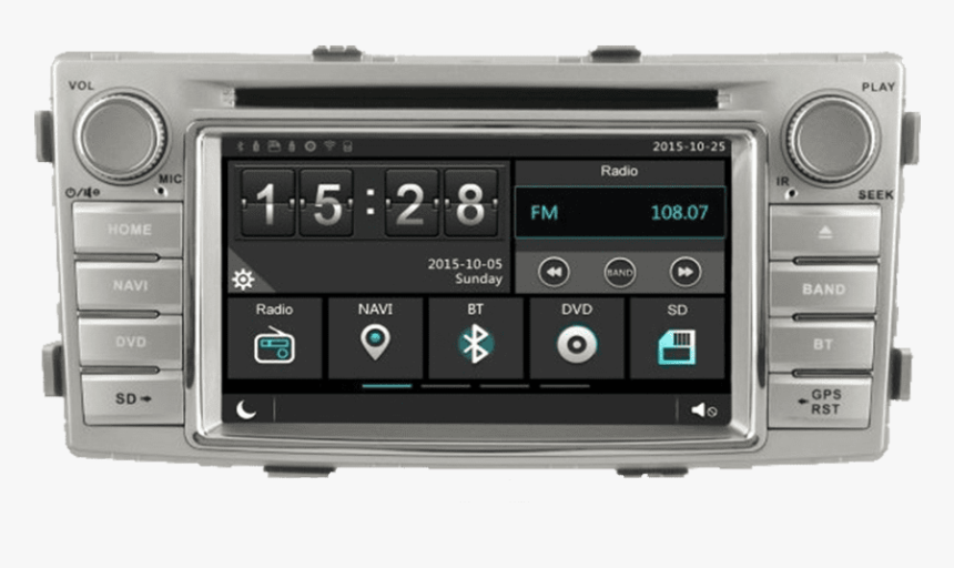 Toyota Innova 9inch Multi-touch Ips Screen Android, HD Png Download ...