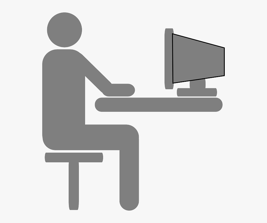 Transparent Computer User Png, Png Download , Transparent Png Image ...