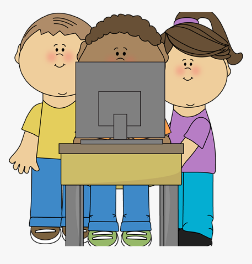School Computer Clipart, HD Png Download , Transparent Png Image - PNGitem