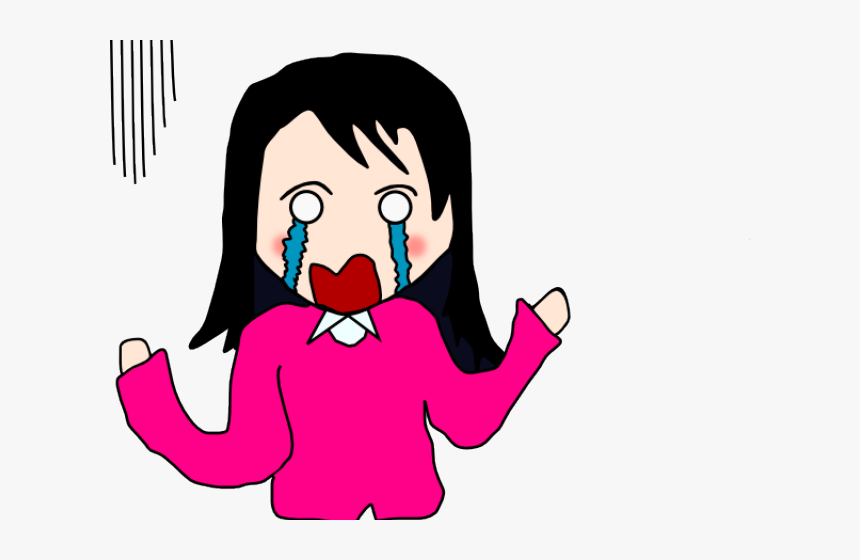 Transparent Girl Crying Png, Png Download , Transparent Png Image - PNGitem