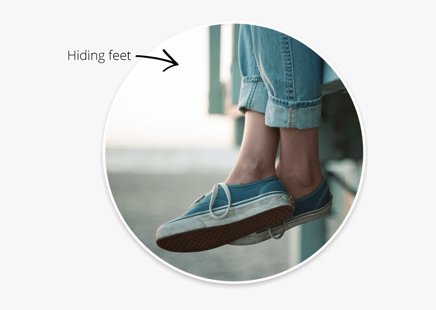 Hiding-feet, HD Png Download , Transparent Png Image - PNGitem