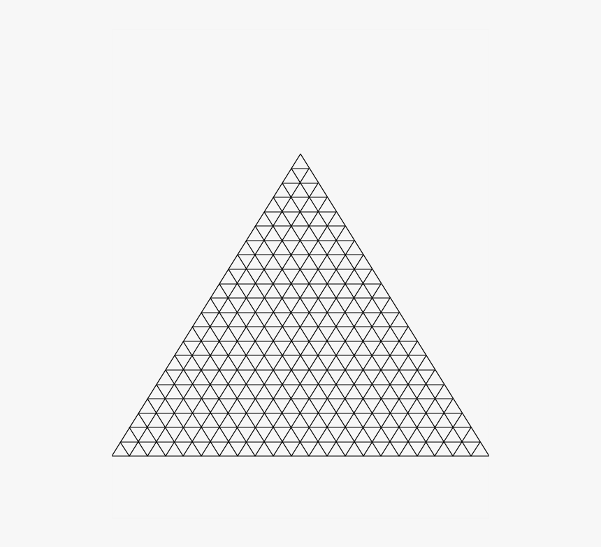 A Png Image Of A Triangular Line Grid, Transparent Png , Transparent ...