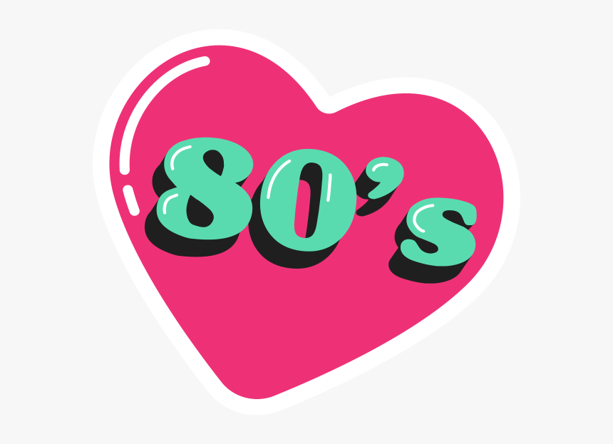 I Heart The 80s Clipart Clip Art Royalty Free 80s Baby, HD Png Download , Transparent Png Image ...