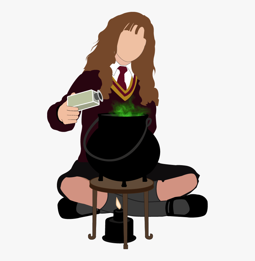 Hermione Brewing Polyjuice Potion , Png Download, Transparent Png , Transparent Png Image - PNGitem