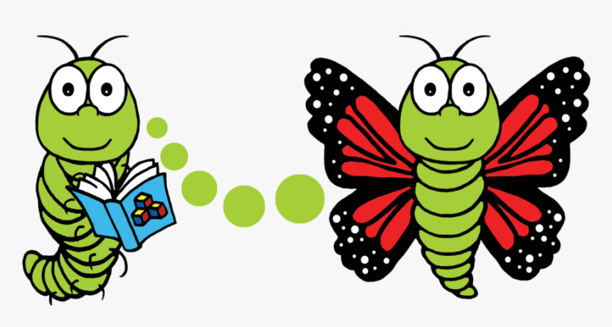Caterpillar Butterfly Clipart