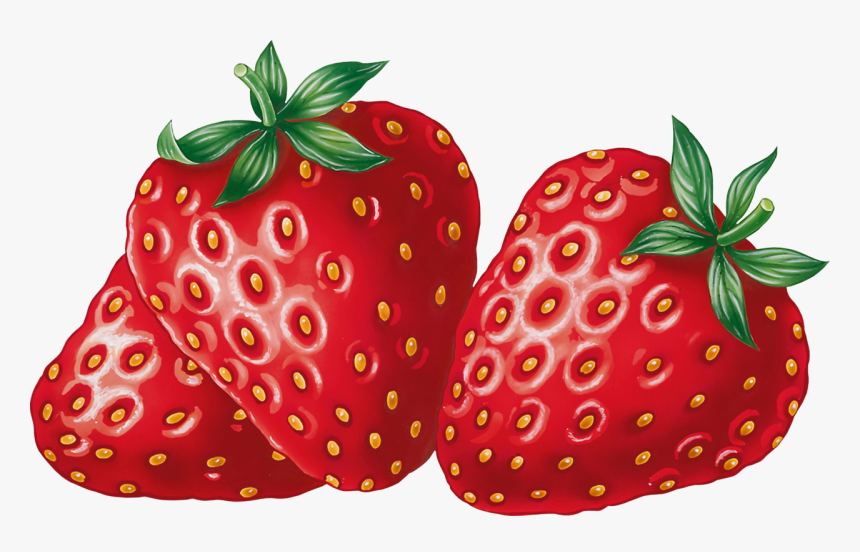 Fruit Clipart Strawberries, HD Png Download , Transparent Png Image ...