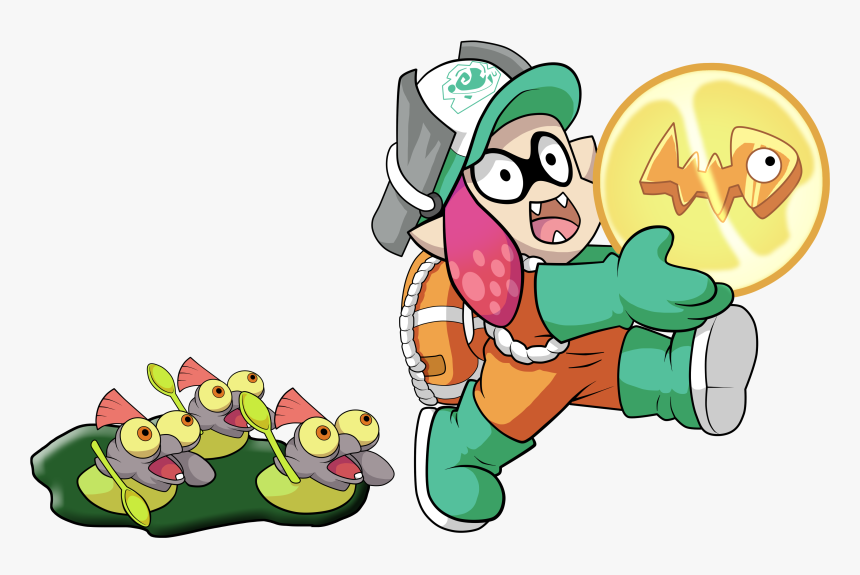 Splatoon 2 Salmon Run Gear Clipart , Png Download, Transparent Png ...
